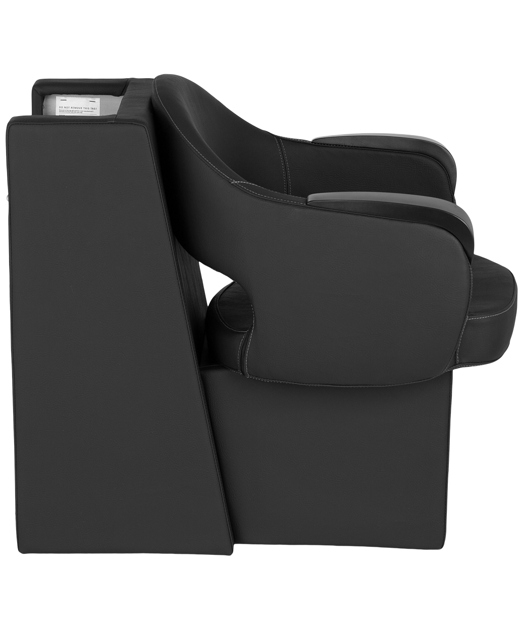 Luna Noir Dryer Chair with Black Metal Armrests for Hooded Hair Dryers ...