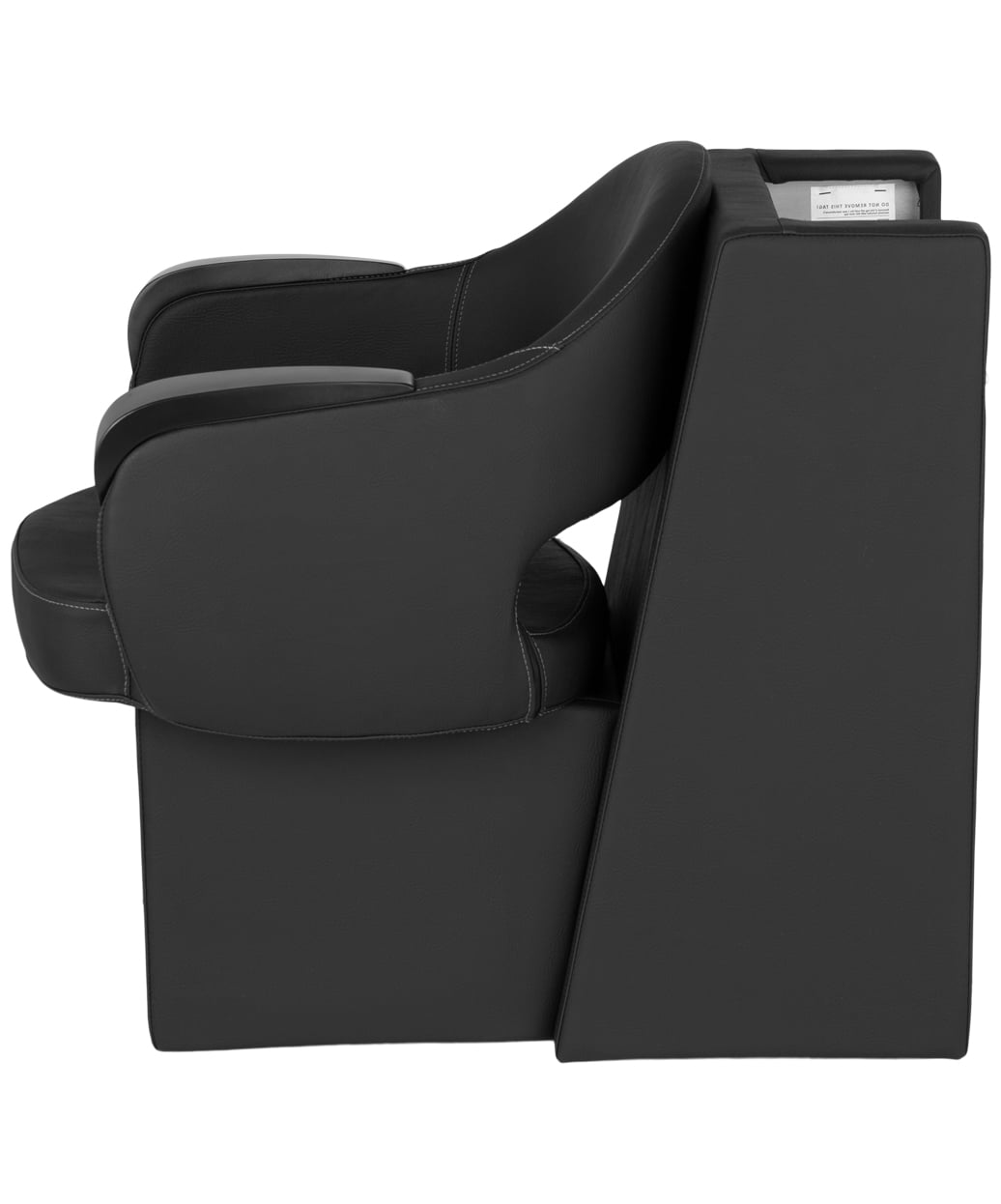 Luna Noir Dryer Chair with Black Metal Armrests for Hooded Hair Dryers ...