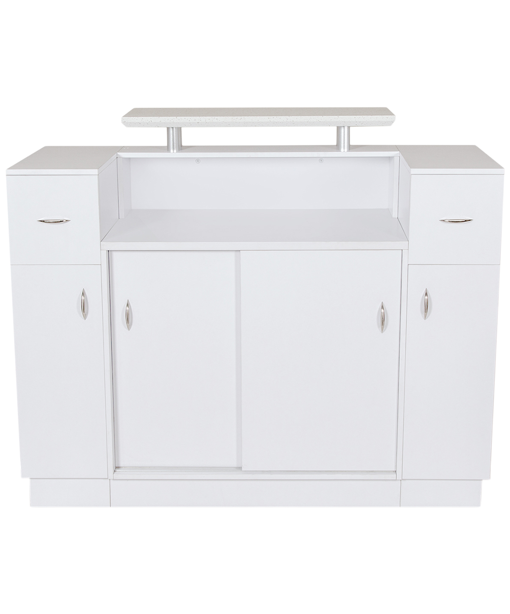 J&A Granite Top Reception Desk | Buy-Rite Beauty