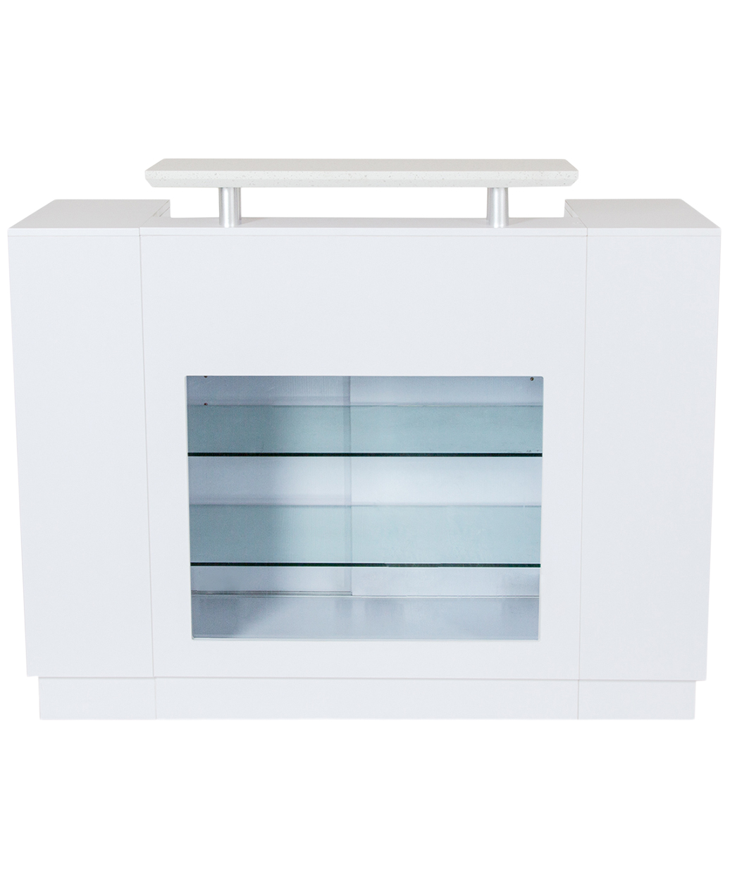 J&A Granite Top Reception Desk | Buy-Rite Beauty