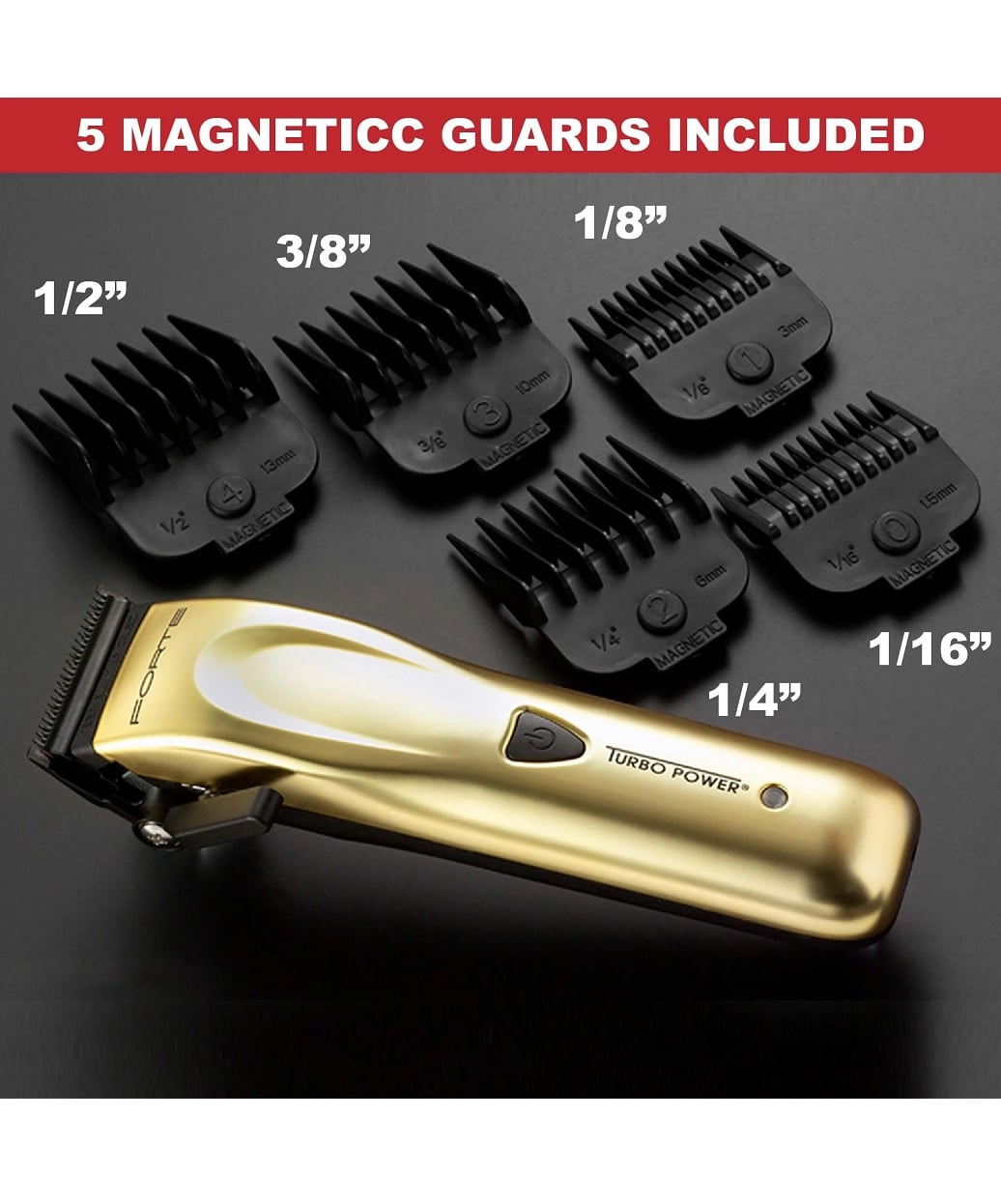 Turbo Forte Professional Hair Clipper for Salons and Stylists Made in ...