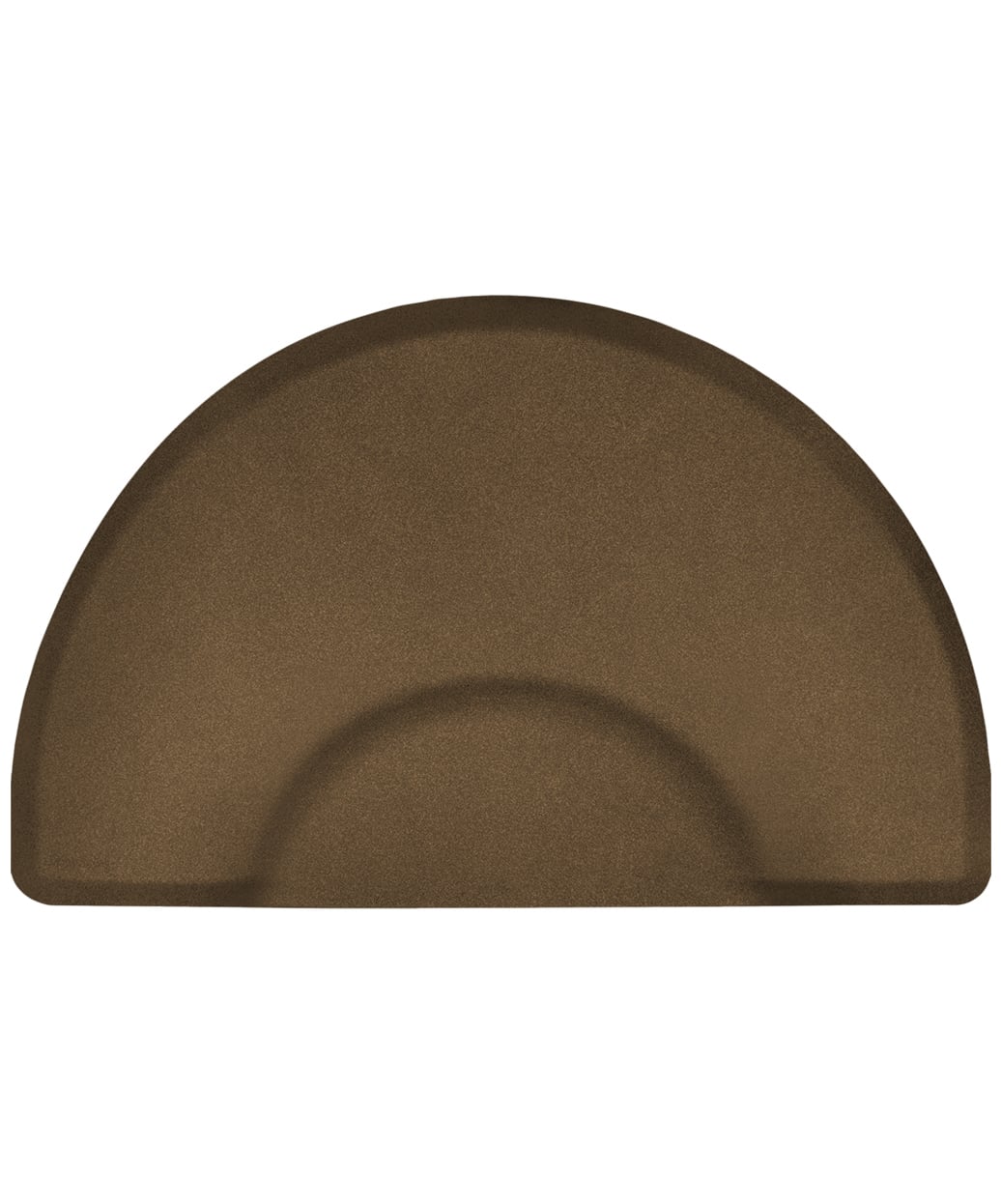 Smart Step 3' x 4.5' x 3/4 Circular Anti-Fatigue Granite Salon Mat ...