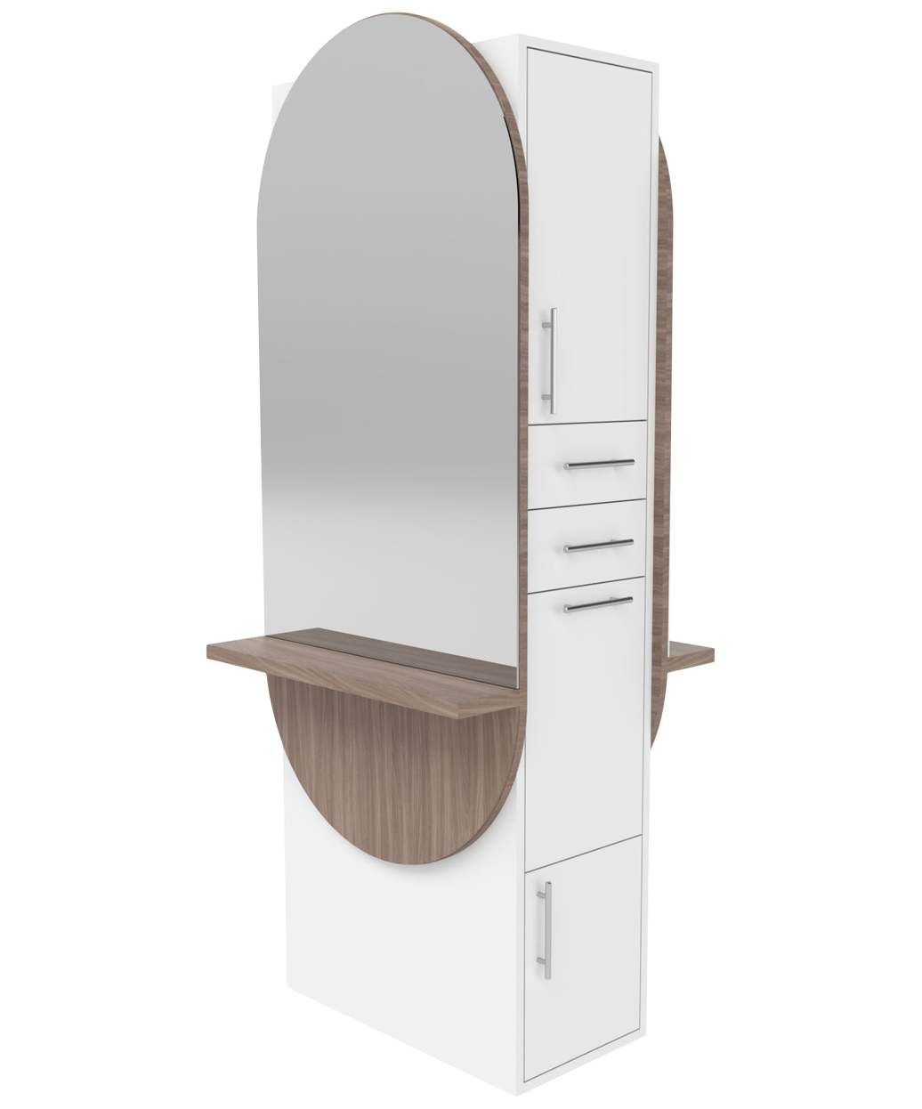 Collins 4390-28 Enclosed Formula Island Station | Buy-Rite Beauty