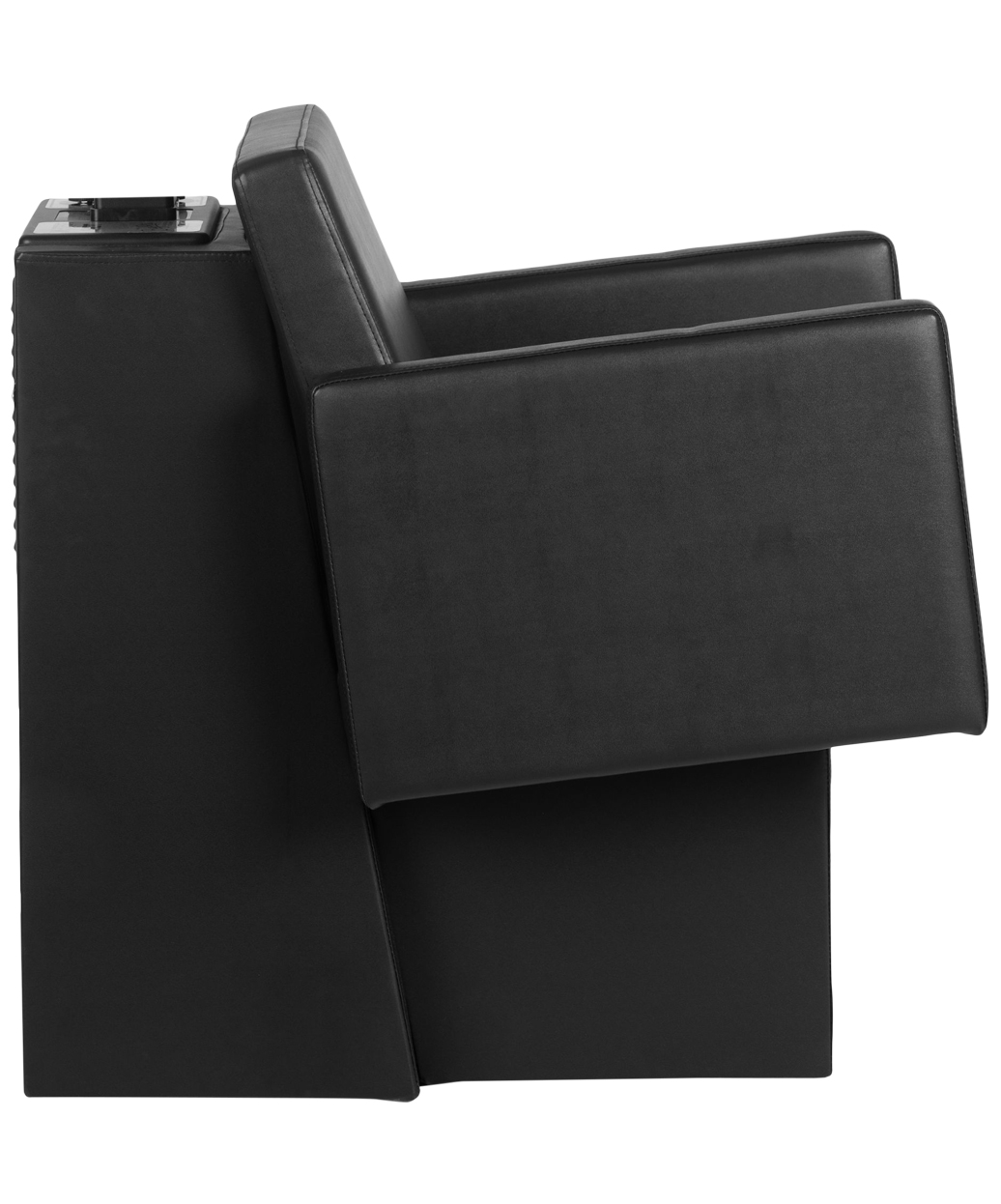Aria Black Dryer Chair with Wide Cushioned Seat fits Most Hooded Hair ...