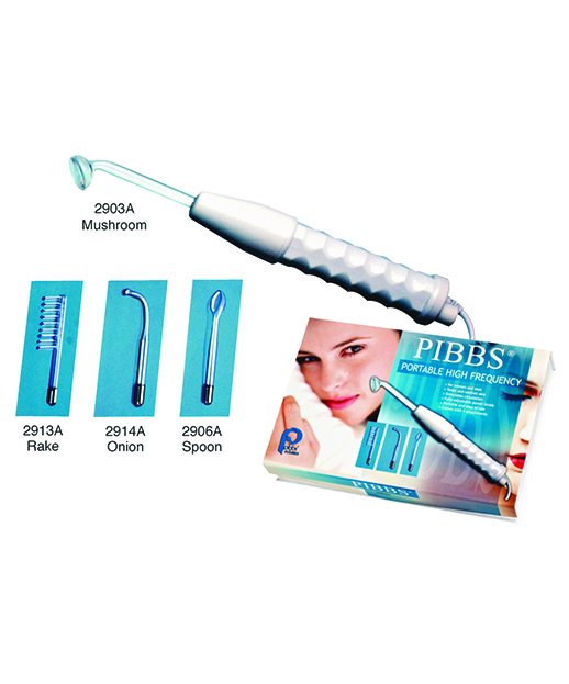 Pibbs Portable High Frequency Skin-Care Facial Machine 2931 With 4 ...