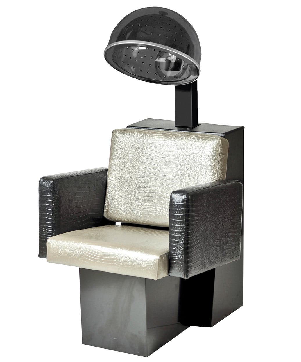 Pibbs Cosmo Salon Dryer Chair 3469 Hooded Dryer Chair w/ Metal Base ...