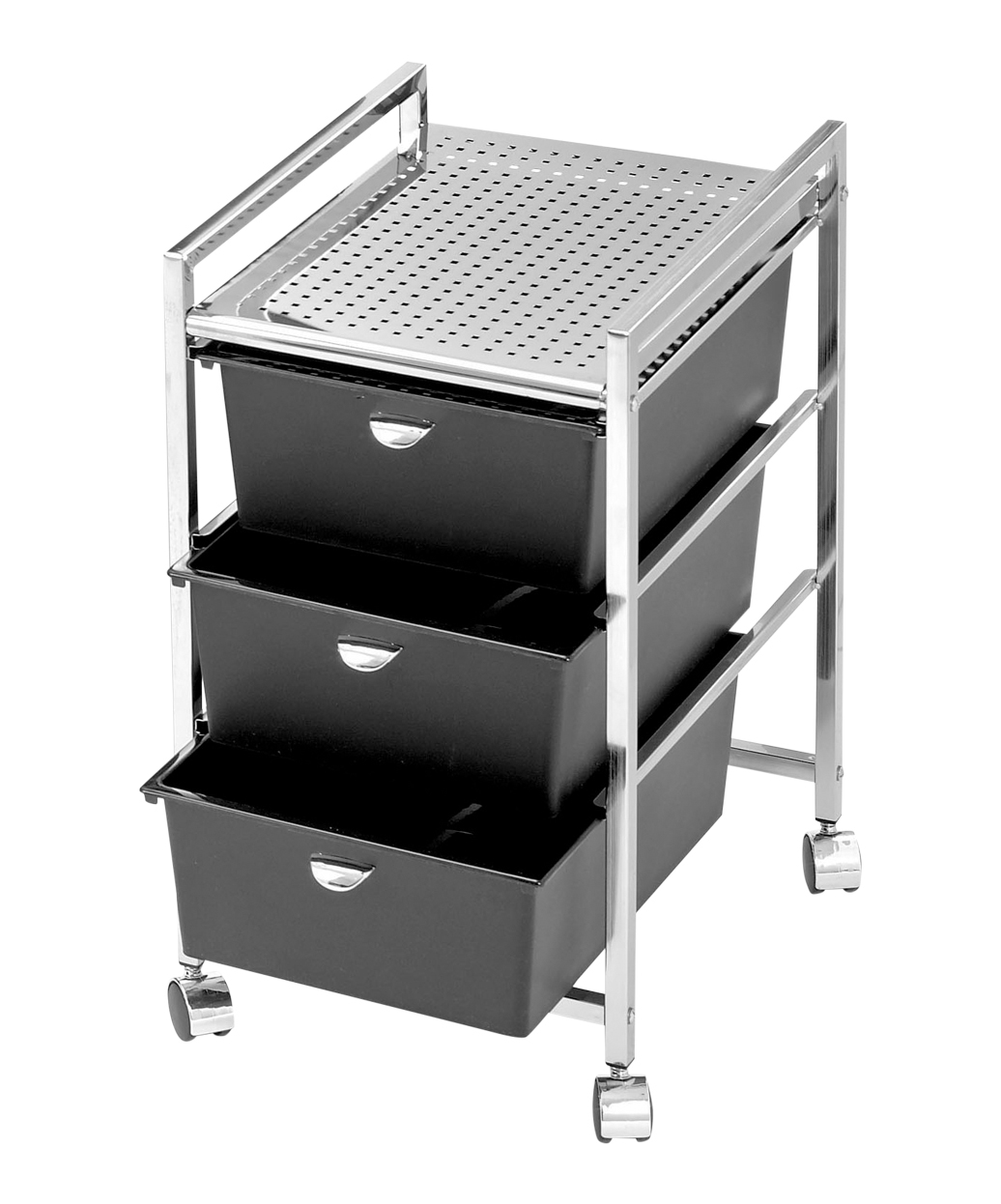 Pibbs Pedicure Metal Roller Cart Trolley D23 Salon Cart / Pedicure Cart ...