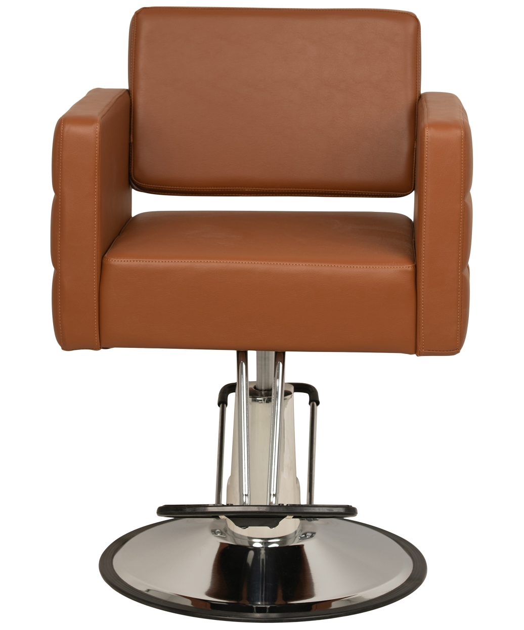 Icon Salon Styling Chair with Wide Seat and Detailed Quilted Embroidery ...