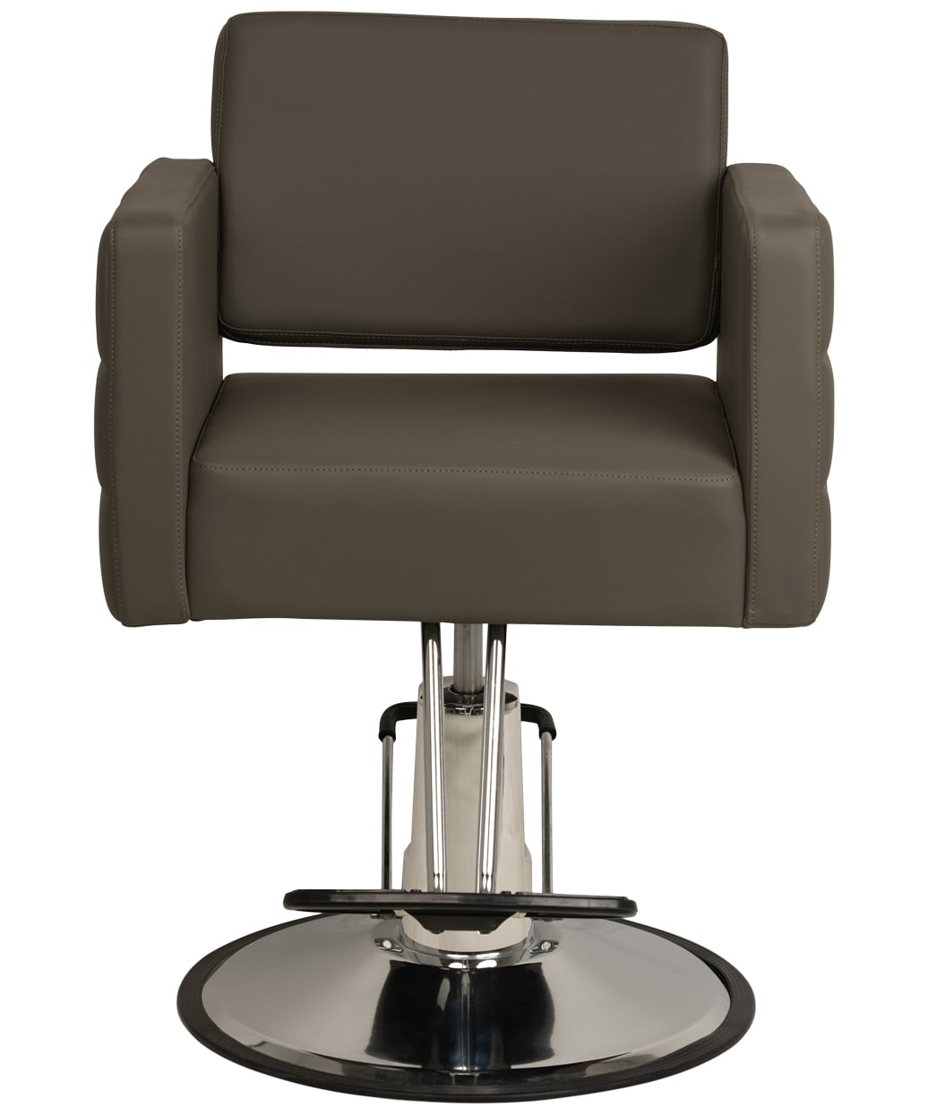 Icon Salon Styling Chair with Wide Seat and Detailed Quilted Embroidery ...