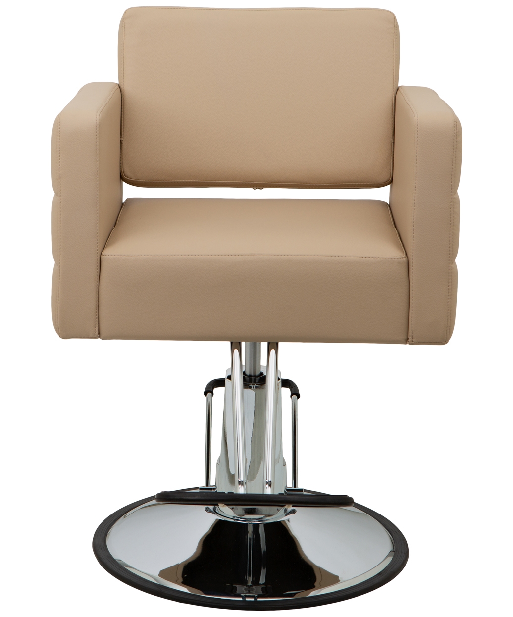 Icon Salon Styling Chair with Wide Seat and Detailed Quilted Embroidery ...