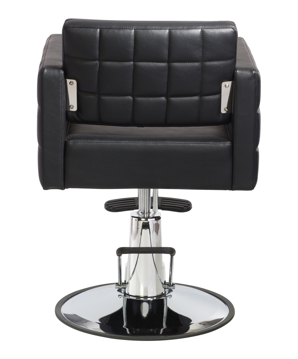 Icon Salon Styling Chair with Wide Seat and Detailed Quilted Embroidery ...