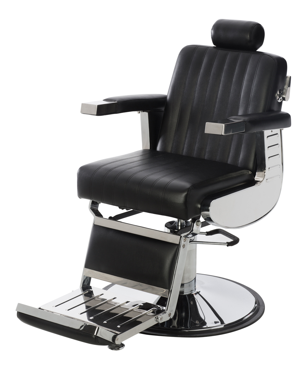 Empire Barber Chair with Dual Lever Recliner & Double Stitch Vinyl For ...