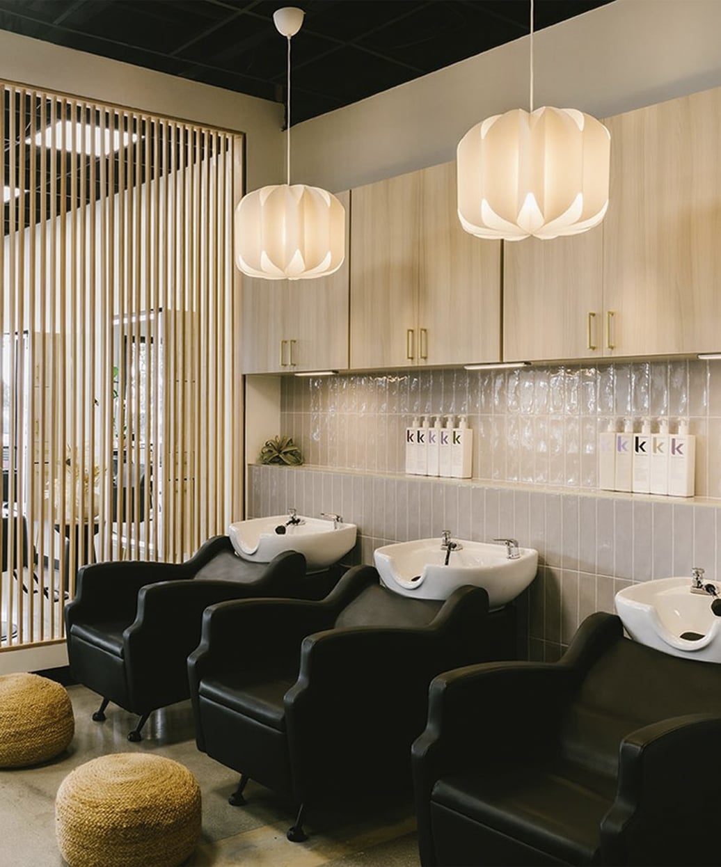 Oasis Shampoo Backwash Unit with Lumbar Support Vacuum Breaker and ...