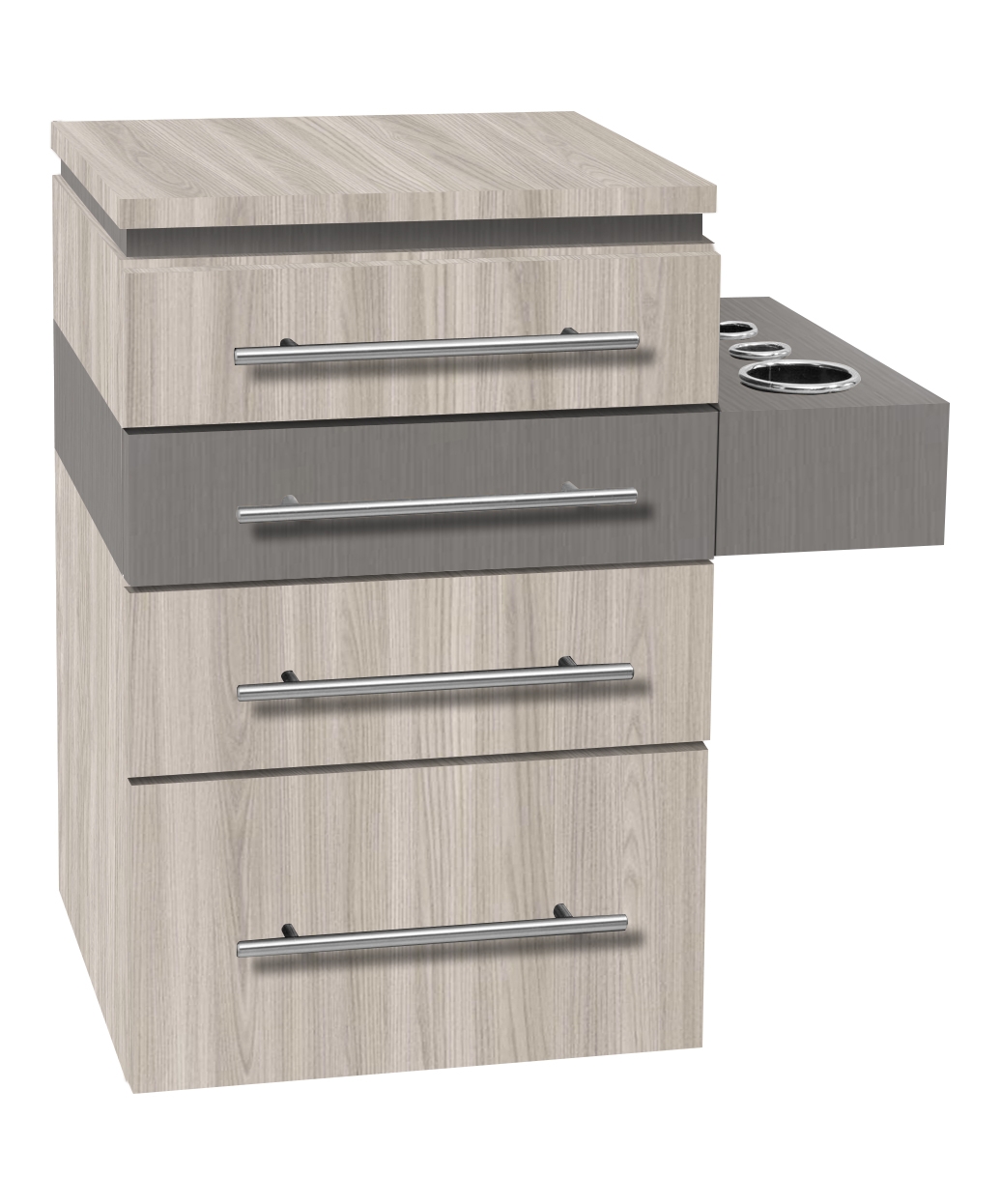 Bali Hanger with Arm Wall Mount Styling Station with Slide-Out Tool ...