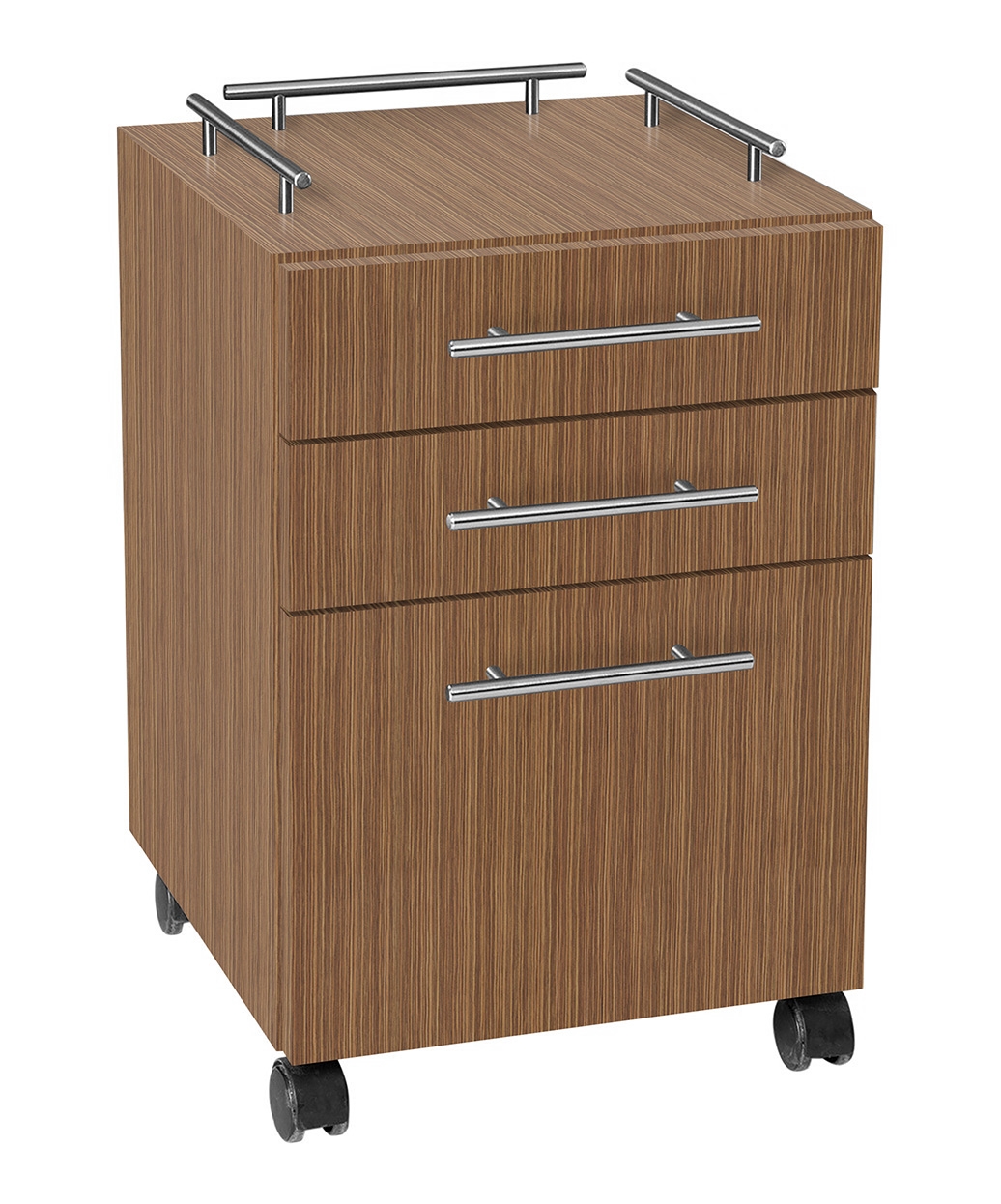Bali Rolling Pedicure Cart Trolley with 3 Storage Drawers Made in USA ...