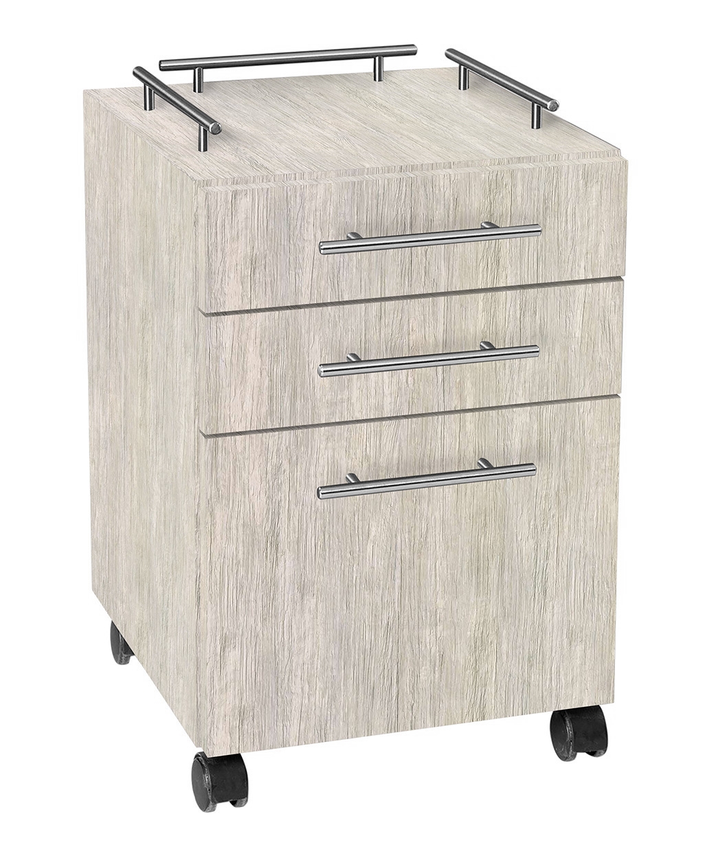 Bali Rolling Pedicure Cart Trolley with 3 Storage Drawers Made in USA ...