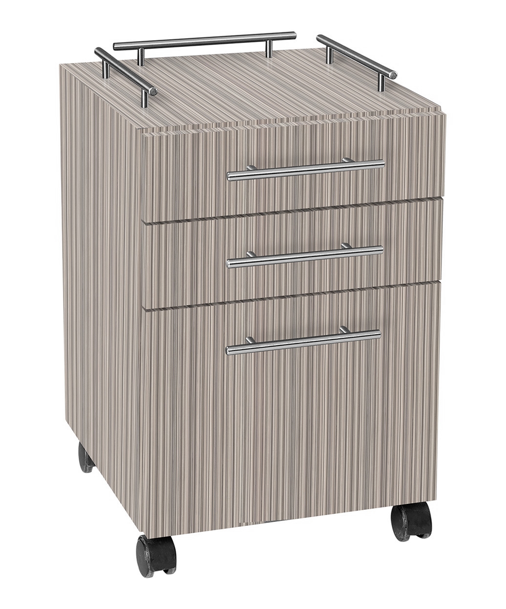 Bali Rolling Pedicure Cart Trolley with 3 Storage Drawers Made in USA ...