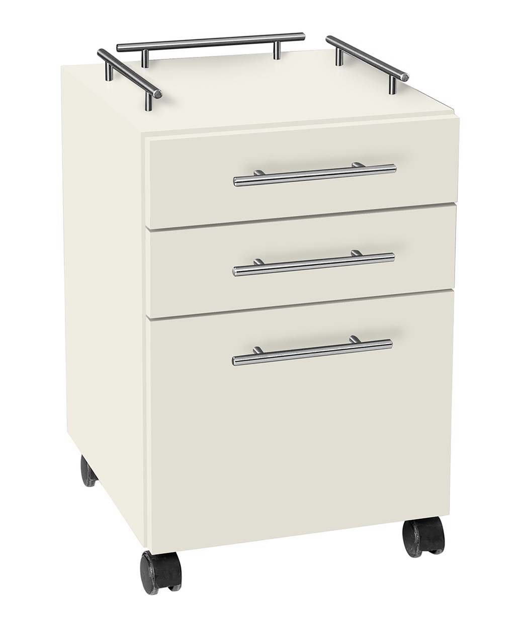 Bali Rolling Pedicure Cart Trolley with 3 Storage Drawers Made in USA ...