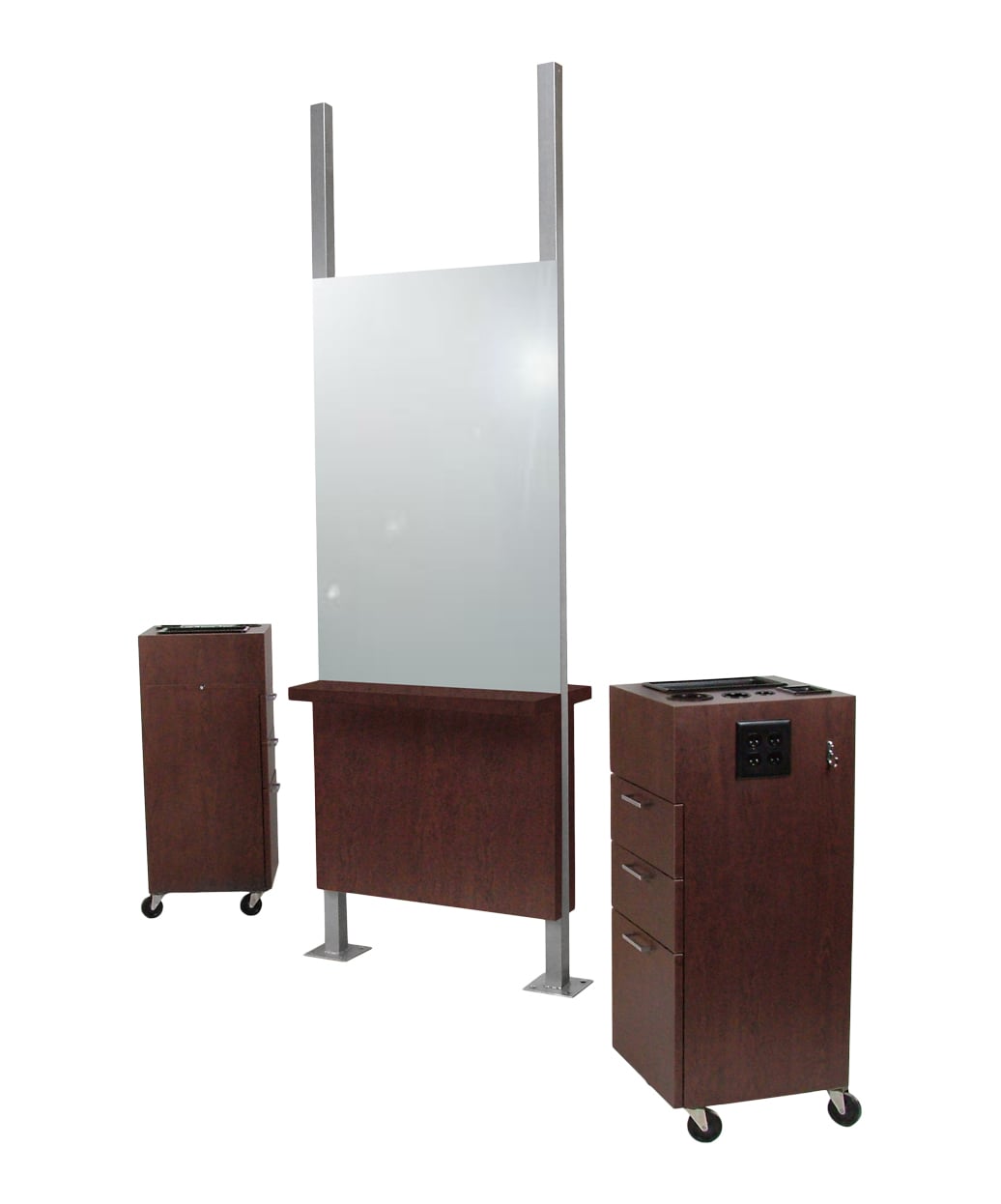 Collins Amati Mirror Island 934 Back to Back Mirror Salon Station for ...