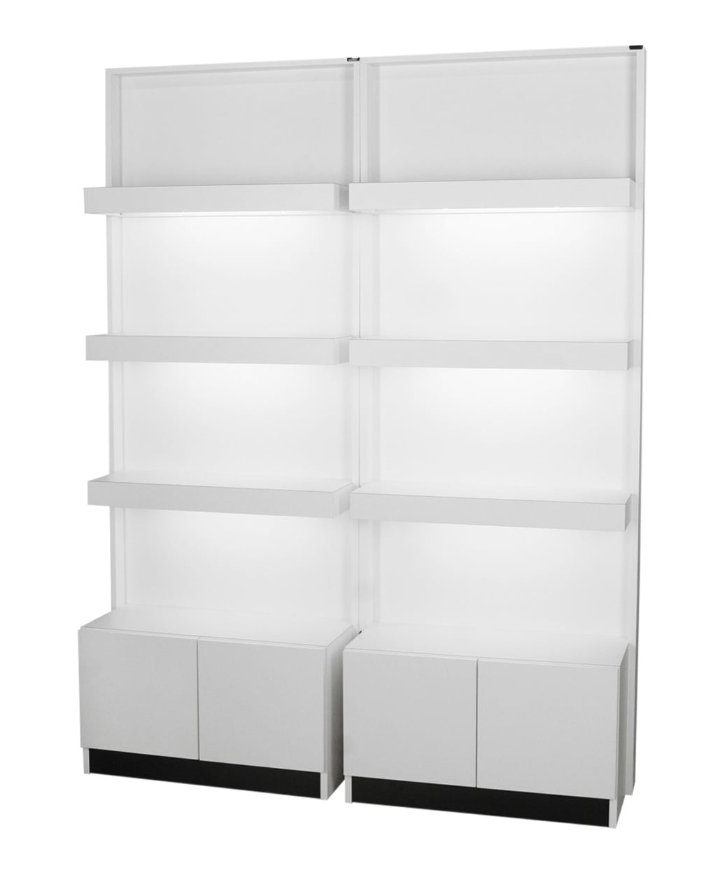 Collins Zada Retail Display 6649-32 with Three Retail Shelves and T5 ...